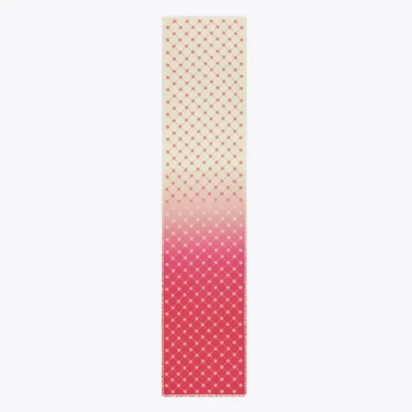 Tory Burch T Monogram Oblong Scarf - Pink