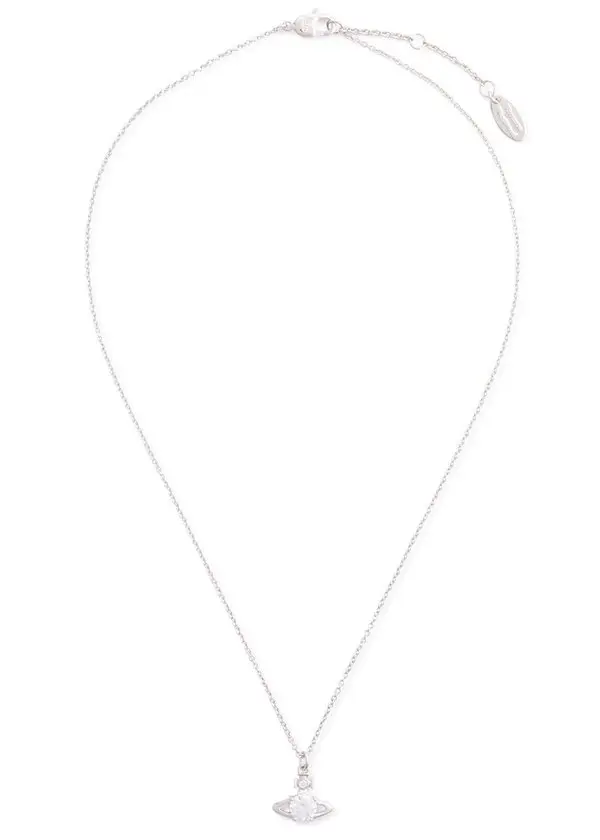 VIVIENNE WESTWOOD Reina Orb -plated Necklace - Silver