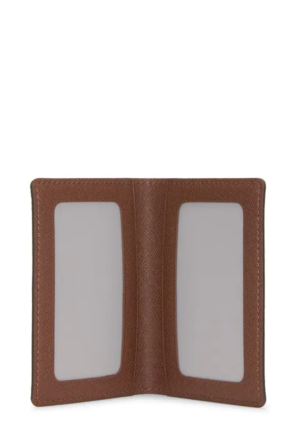 LOUIS VUITTON Monogram Canvas Porte 2 Cartes Vertical