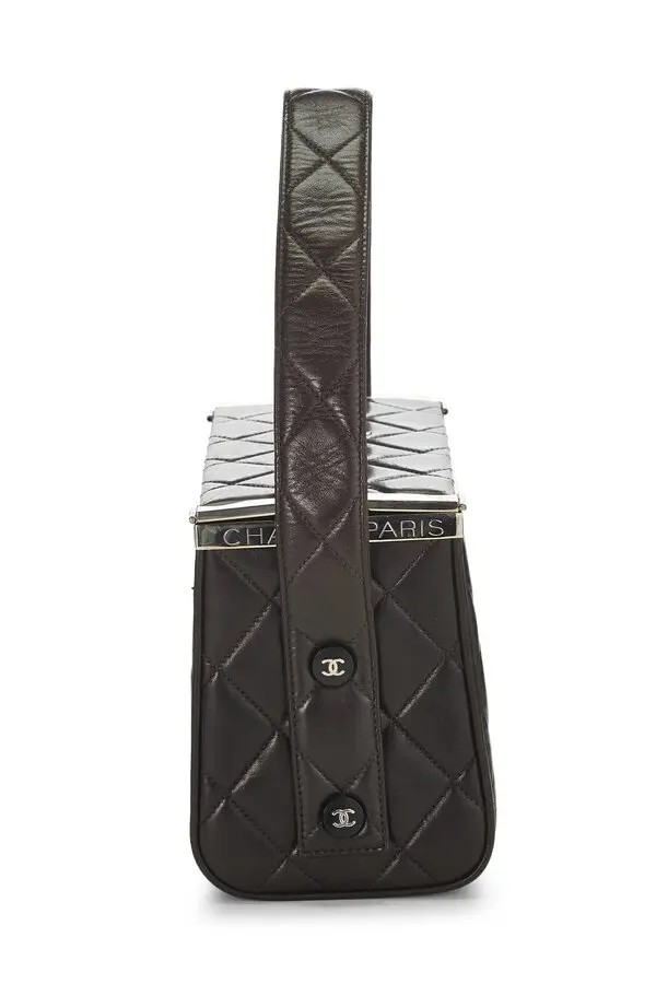 Chanel Quilted Lambskin Box Vanity
