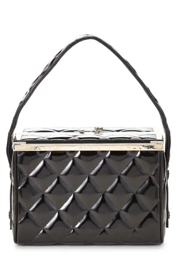 Chanel Quilted Lambskin Box Vanity