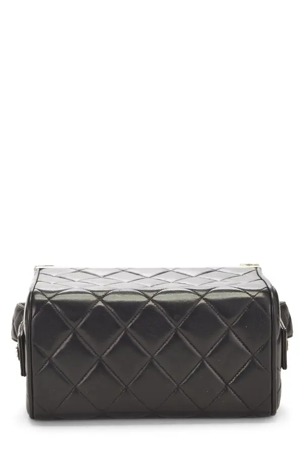 Chanel Quilted Lambskin Box Vanity