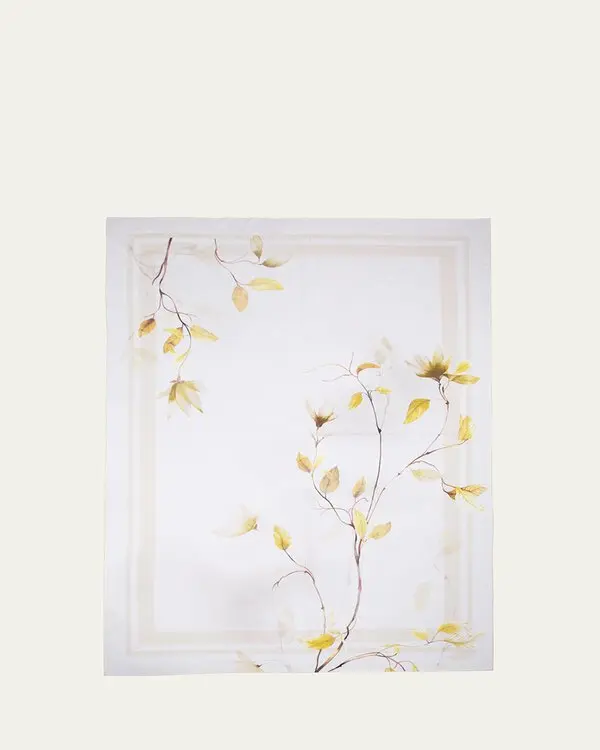 THE LINO Japan Tablecloth, 71" X 125 - Yellow