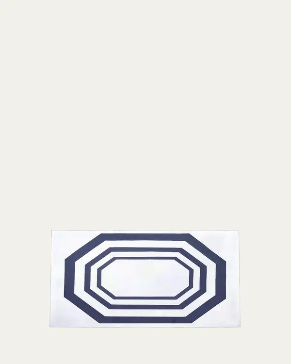 THE LINO Essential Tablecloth, 71" X 144 - Navy