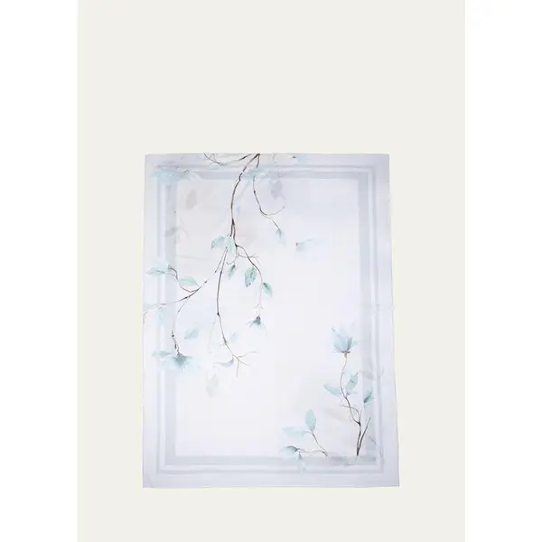 THE LINO Japan Tablecloth, 71" X 125 - Ltblue