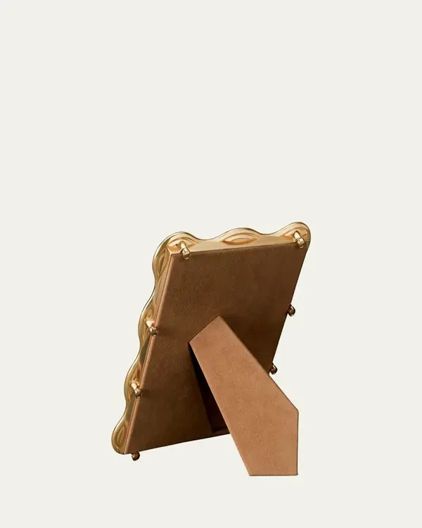 L'Objet Ripple Frame, 8" X 10 - Gold