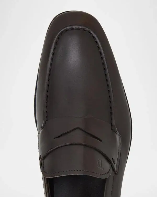 TOD & APOS;S Tod's Smooth Leather Penny Loafers