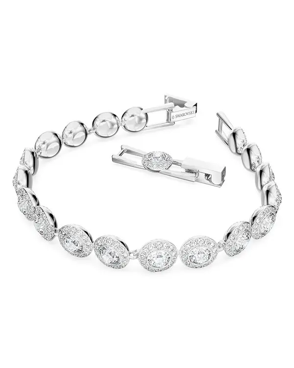 SWAROVSKI Una Necklace, Bracelet & Stud Earrings Set - Silver