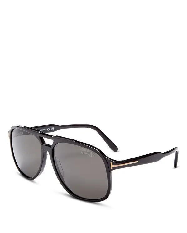 TOM FORD Polarized Aviator Sunglasses