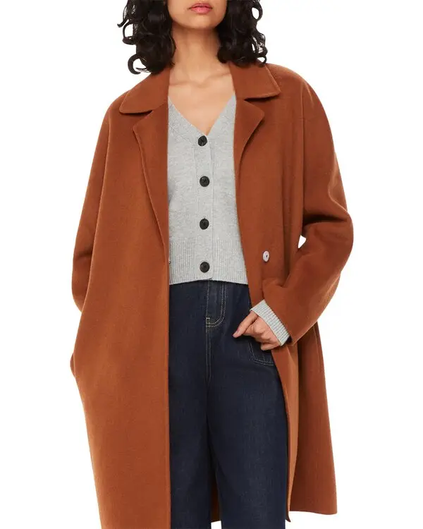 Whistles Cropped Wool Cardigan