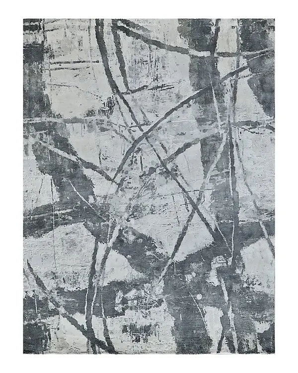 EXQUISITE RUGS Gianni 6243 Area Rug, 6' X 9 - Slate
