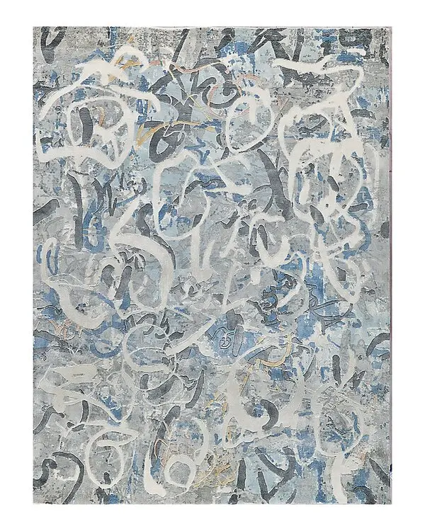 EXQUISITE RUGS Gianni 6246 Area Rug, 6' X 9 - Blue