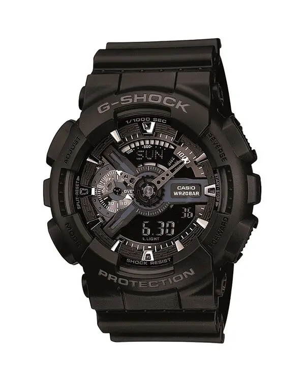 G-Shock Analog Digital Watch, 51.2mm - Black