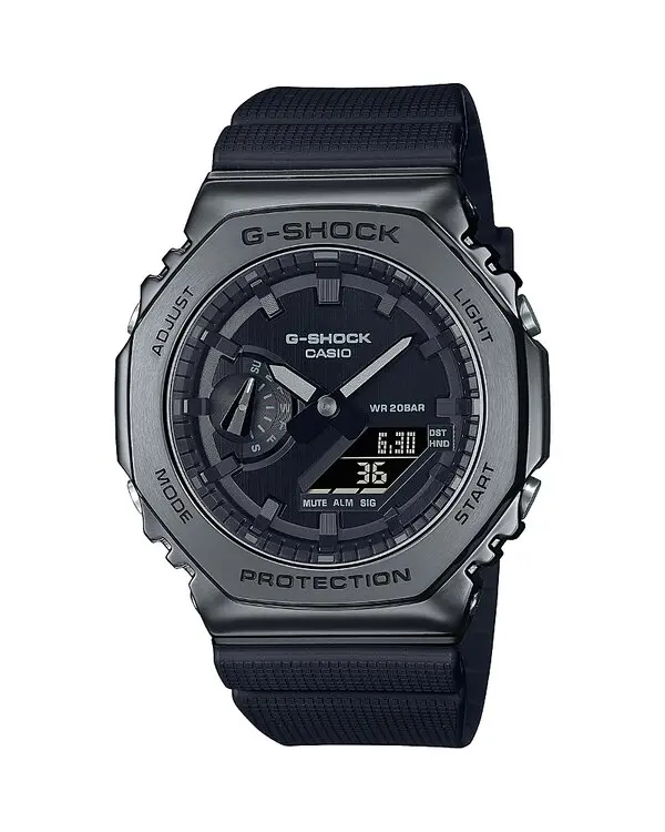 G-Shock Analog Digital Watch, 44.4mm - Black