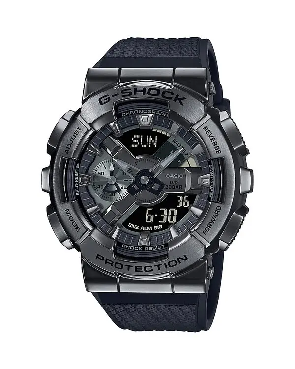G-Shock Analog Digital Watch, 48.8mm - Black