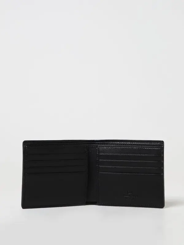 Valentino Garavani Wallet In Toile Iconographe Fabric And Leather