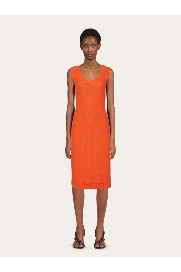 ferragamo knit dress Ferragamo Women Knitted dress White