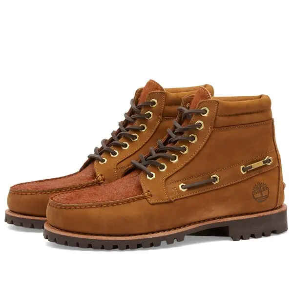Timberland Authentic Mid Lace Boot 　7eye Shop Men's Authentics 7-Eye 'Vintage Craft' Leather Boots on