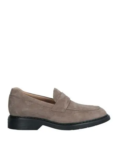 Hogan Leather Penny Loafers - Beige