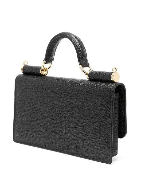 Dolce & Gabbana Mini Leather Clutch - Black