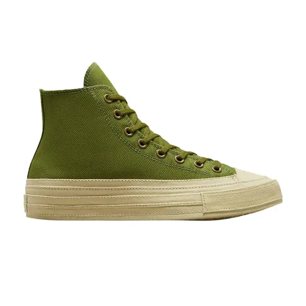 CONVERSE Chuck 70 High Herringbone Sneakers - Green