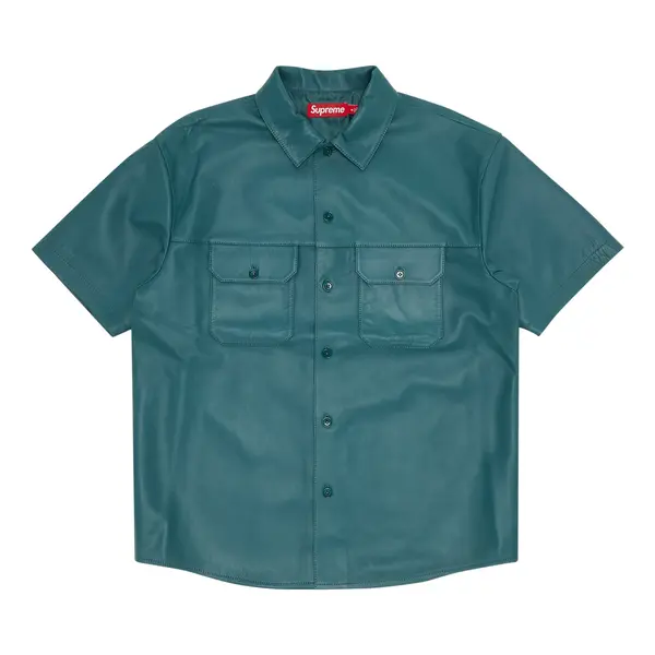 Supreme Leather Short Sleeve Shirt