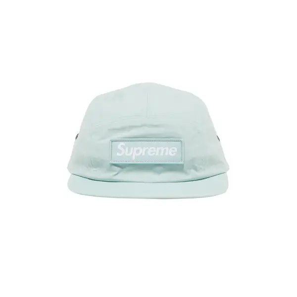 Supreme Waxed Cotton Camp Cap - Blue