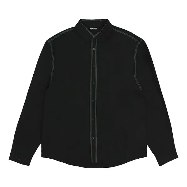 PLEASURES Life Button-down Shirt