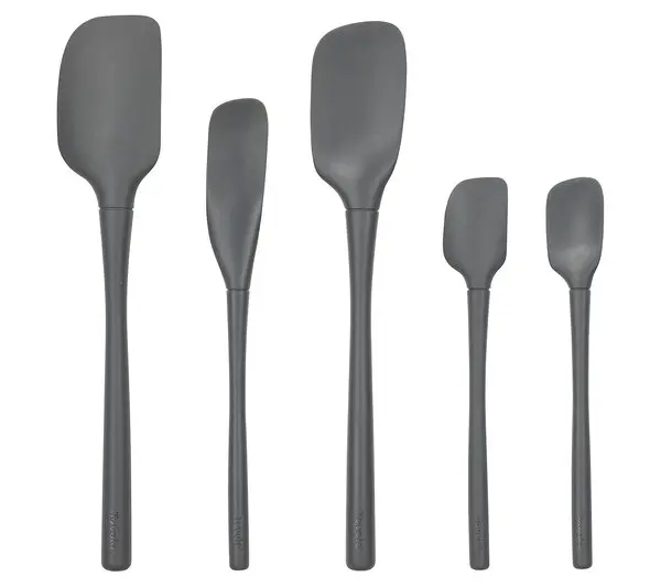 TOVOLO Set Of 5 Flex-core Spatula With Silicone Handles - One-color