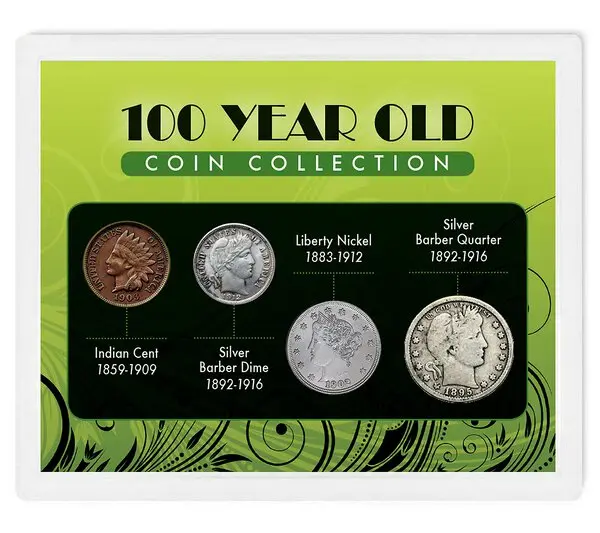 AMERICAN COIN TREASURES American Coin 100-year Old Coin Collection - One-color