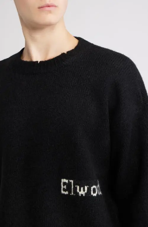 ELWOOD Oversize Crewneck Sweater