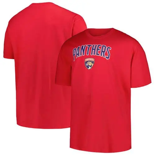 Profile Florida Panthers Big & Tall Arch Over Logo T-shirt