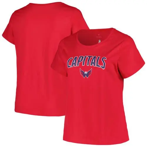 Profile Washington Capitals Arch Over Logo T-shirt
