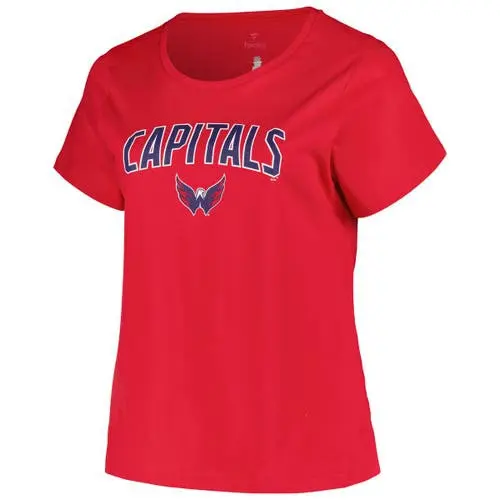 Profile Washington Capitals Arch Over Logo T-shirt