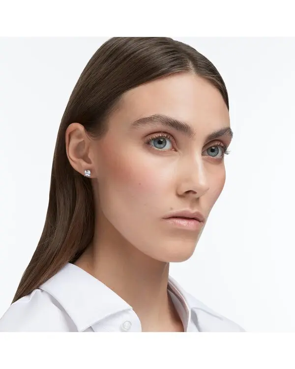 SWAROVSKI Stilla Stud Earrings - Silver