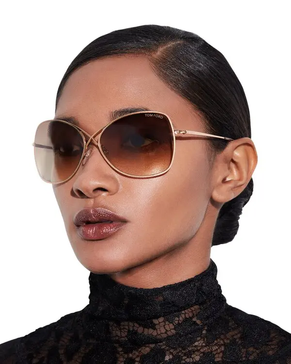 TOM FORD Colette Round Sunglasses
