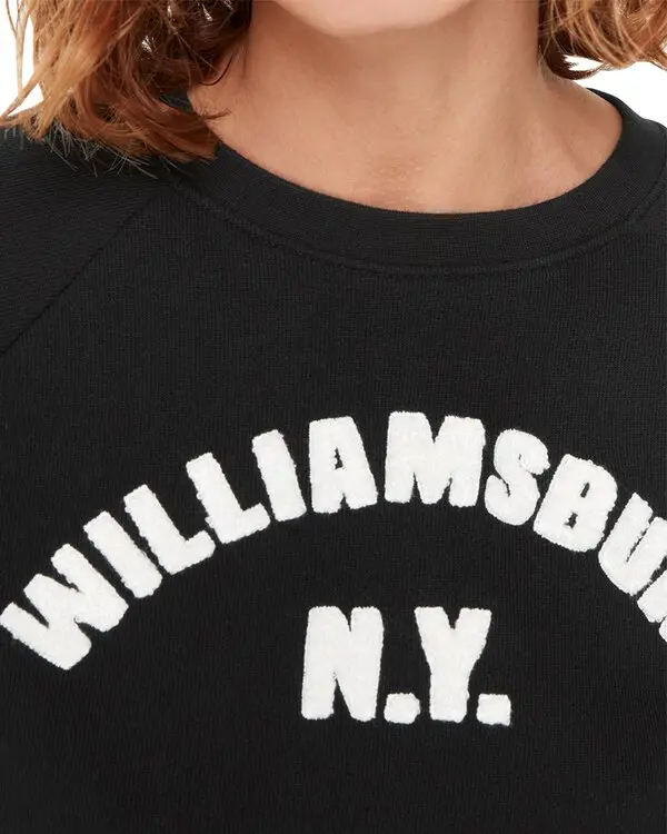 Whistles Williamsburg Ny Logo Sweater