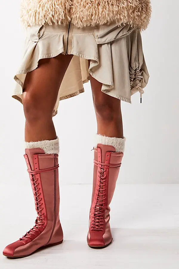Jeffrey Campbell Float Like A Butterfly Boxing Boots