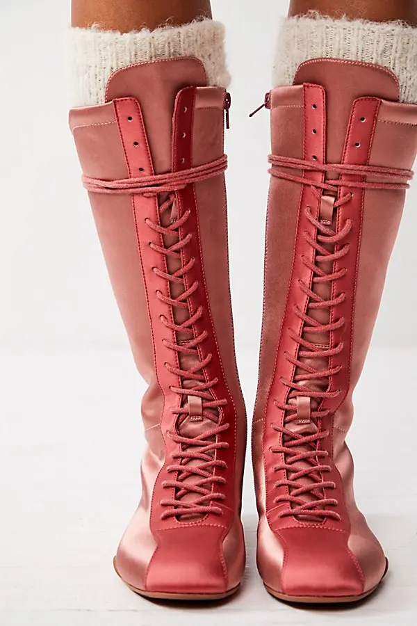 Jeffrey Campbell Float Like A Butterfly Boxing Boots