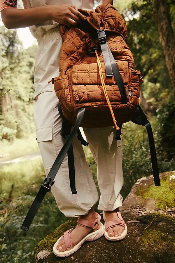 Free People Summit Backpack - Toffee | Editorialist display picture 3