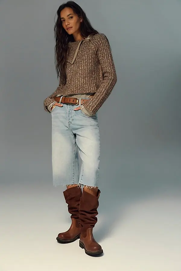 Free People Capri Jeans - Drummer Boy