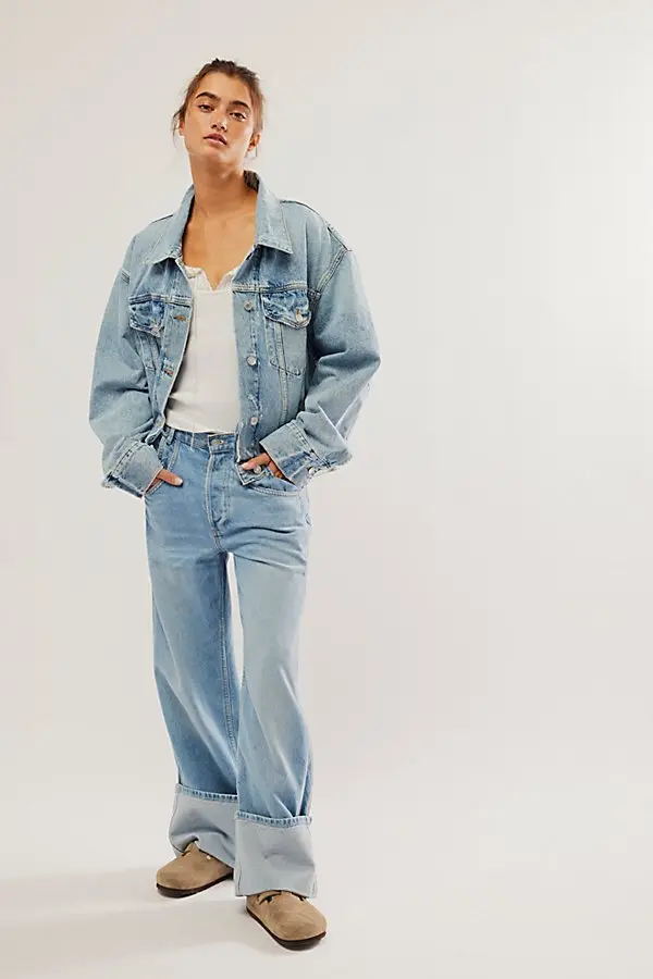 Agolde Martika Jacket - Blue | Editorialist