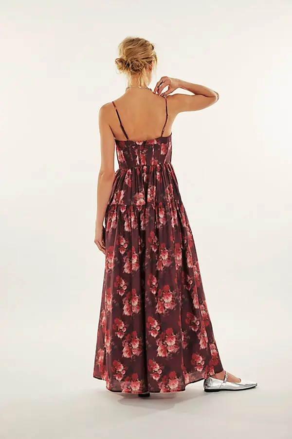 chinese dress ladies High Drama Halter Cowl Neck Maxi Dress