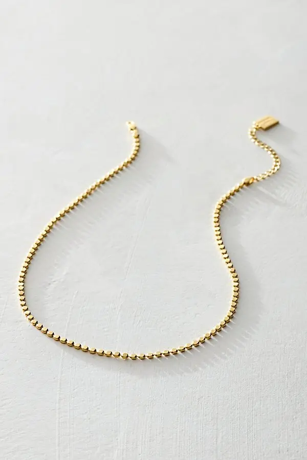 MIRANDA FRYE Paisley Necklace - Gold