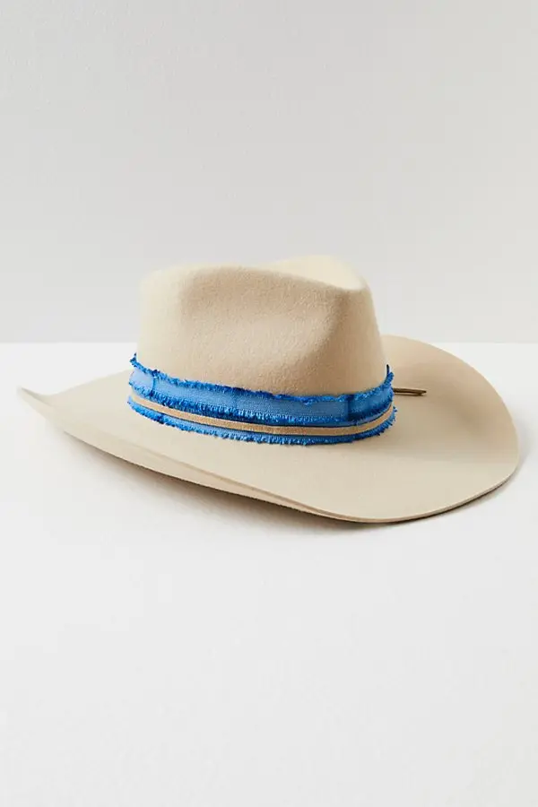Free People Baldwin Embellished Rancher Hat