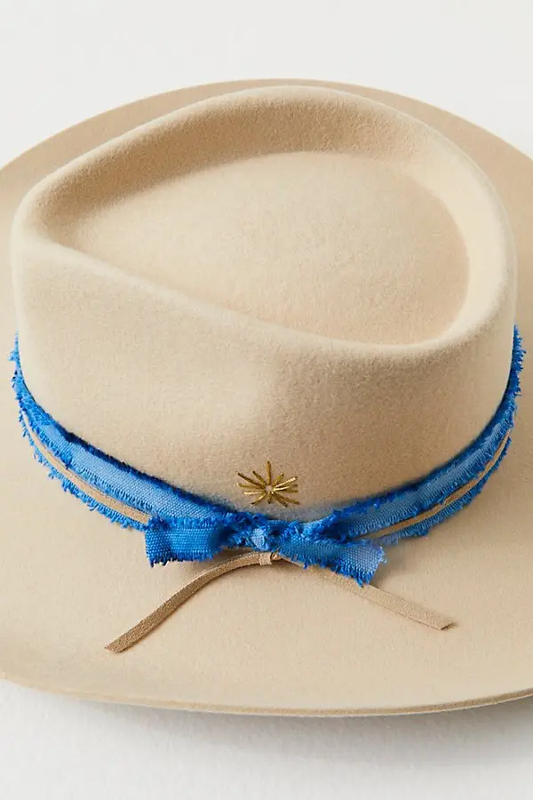 Free People Baldwin Embellished Rancher Hat