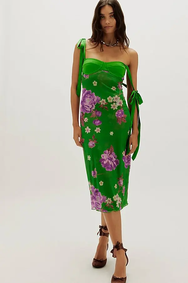 lime green free people dress Free People Like Me Or Love Me Slip
