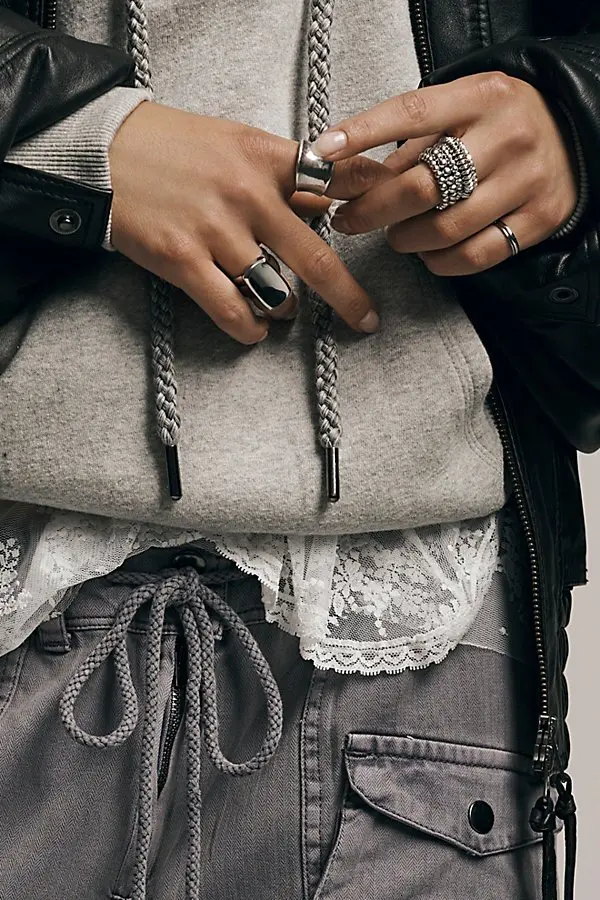 Free People Cosmic Dreams Fashion Ring - Silver