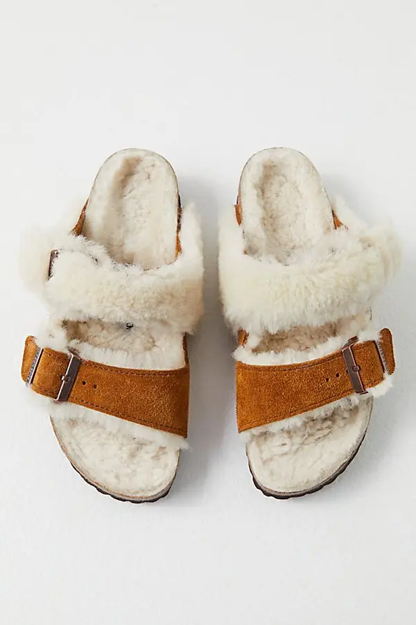 BIRKENSTOCK Arizona Split Teddy Shearling