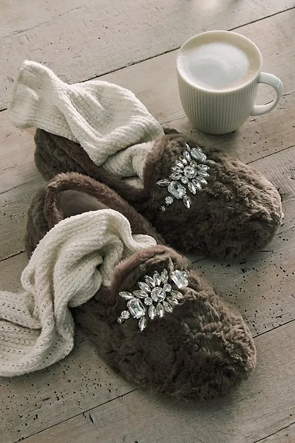Free People Slumber Party Loafer Slippers - Mocha
